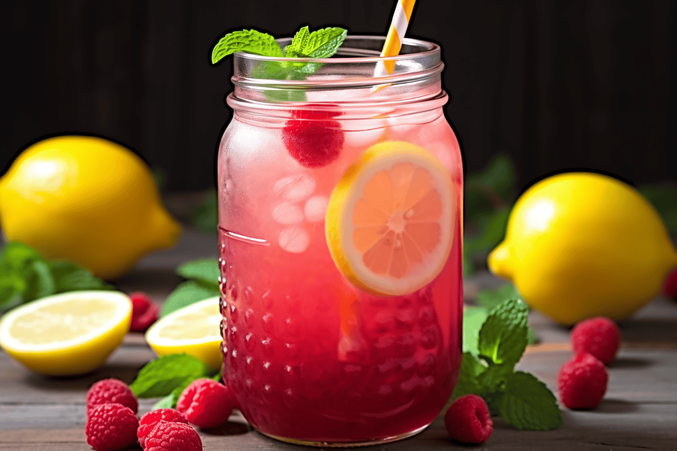 Keto Raspberry Lemon Bubbly Water - Lazy Keto App